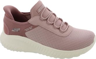Skechers Damen Hands Free Slip Bobs Squad Chaos-in Color Sneaker, Blush, 35.5 EU Weit