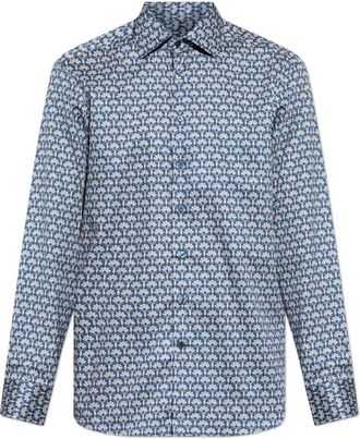 Etro Homme, Chemises, Bleu, Taille: M Chemise à motifs