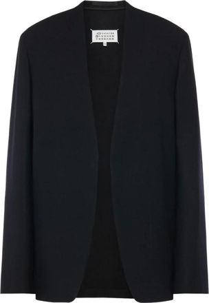 Maison Margiela Femme, Vestes, Noir, Taille: 36 FR Veste Minimaliste
