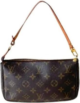 Louis Vuitton Pochette daccessoires Pre-owned - Femme - Pre-owned - Brun - Taille: ONE Size