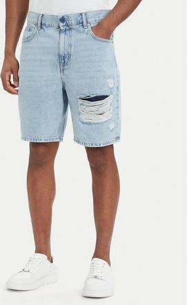 Karl Lagerfeld Jeansshorts B2M10139 Hellblau Relaxed Fit