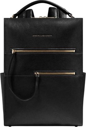 Piquadro Femme, Sacs, Noir, Taille: ONE Size Sac &agrave; dos W140