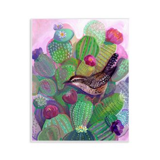 Stupell Industries Wüstentag, Traumvogel, Wandschild, Design von Ashley Davis, 35,6 x 28,9 cm