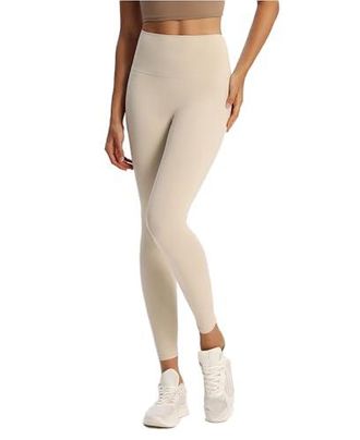 Generic Creamlush Legging taille haute &eacute;pais sans couture pour femme, doux comme du beurre, extensible, contr&ocirc;le du ventre, salon, entra&icirc;nement, yoga, course 