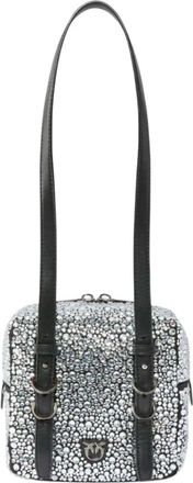 Pinko Pinko, Femme, Sacs, Gris, Taille: ONE Size Cubic Bag Full