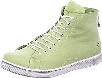 Andrea Conti 0341500 Chaussures à Lacets Femme, Pointure:38 EU, La Couleur:Vert