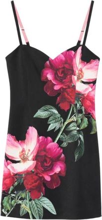 Alice & Olivia Femme, Robes, Noir, Taille: 32 FR Printed Mini Dress