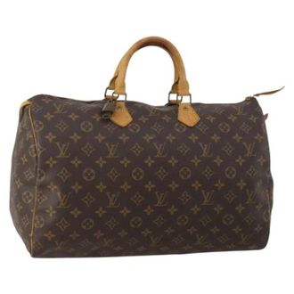 Louis Vuitton Pre-owned Speedy 40 Sac &agrave; main - Femme - Pre-owned - Brun - Taille: ONE Size