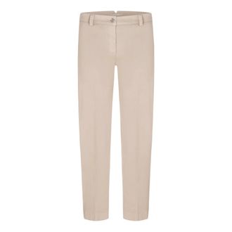 Cambio Femme, Pantalons, Beige, Taille: 44 FR Kiana Straight Pantalons