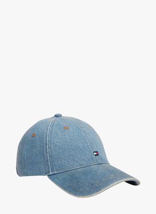 Tommy Hilfiger Casquette logo en denim de coton