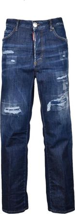 Dsquared2 Femme, Jeans, Bleu, Taille: 38 FR Boston Jeans