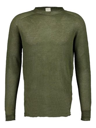 120% Lino pull en lin - Vert