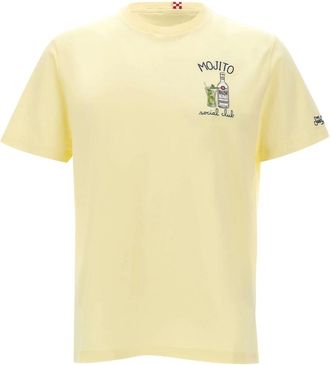 MC2 Saint Barth Homme, Tops, Jaune, Taille: S Portofino T-Shirt