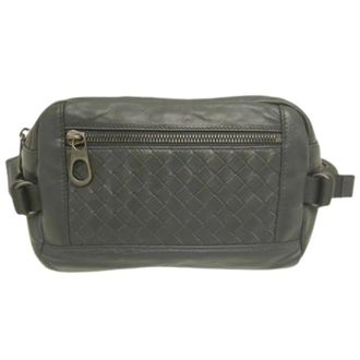 Bottega Veneta Pre-owned Intrecciato Fanny Pack - - Pre-owned - Damen - Grau - ONE SIZE