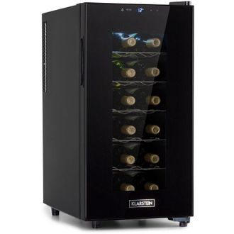 Klarstein Klarstein - Weink&uuml;hlschrank, Getr&auml;nkek&uuml;hlschrank Schmal, 1 Zone K&uuml;hlschrank mit Glast&uuml;r, Outdoor Getr&auml;nkek&uuml;hlschr&auml;nkeFreistehend, Weink&uuml;hlschrank