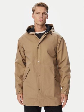 Quiksilver Regenjacke Diamond Rain EQYJK04193 Dunkelbeige Regular Fit