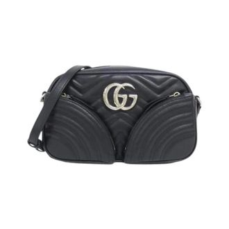 Gucci Pre-owned GG Marmont 798715 Aadpj Schultertasche - - Pre-owned - Damen - Schwarzk - ONE SIZE