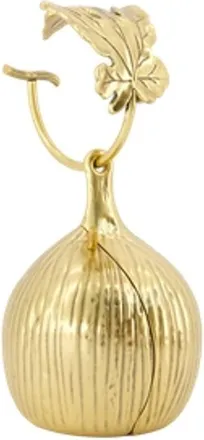 Cult Gaia Womens Fico Wallet - Cult Gaia Metal Gold Accessories Coin-Purse