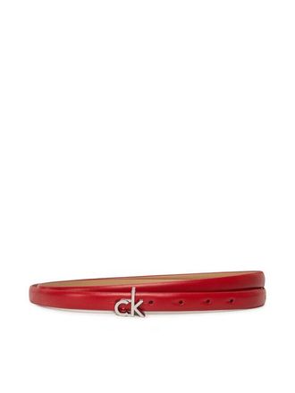 Calvin Klein G&uuml;rtel Ck Buckle Skinny Belt 1.5 K60K612932 Rot