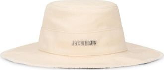 Jacquemus Homme, Accessoires, Beige, Taille: 58 CM Le Bob Artichoke Hat