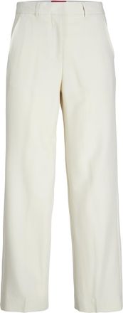 Jack & Jones Damen Jxmary Hw Pant Pnt Noos, Bone White, 25W / 32L