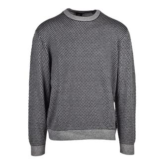 A|X Armani Exchange Strickpullover mit Rundhalsausschnitt - - Knitwear - Herren - Schwarzk - XL