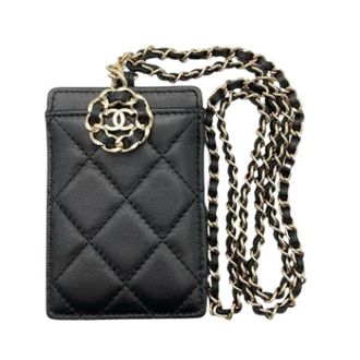 Chanel Porte-cartes Pre-owned - Femme - Pre-owned - Noir - Taille: ONE Size