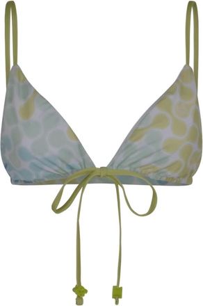 Casablanca Femme, Maillots de bain, Multicolore, Taille: 36 FR Optic Drop String Beaded Bikini Top