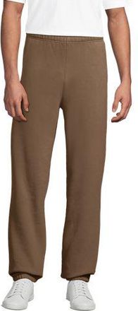 Lands End Serious Sweats Jogginghose, Herren, Gr&ouml;&szlig;e:48-50 regular, Braun, Baumwoll-Mischung/Polyester-Mischung, by Lands End
