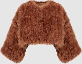 Yves Salomon Veste Fourrure Madeleine
