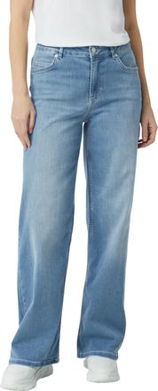 Comma Elastische Jeans mit Wide Leg