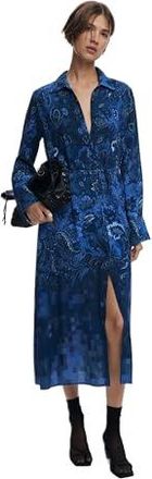 Desigual Vest_CAMISEROLICUA, 5032 Azul Oscuro, XL