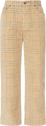Burberry Pantalons Décontractés - Beige