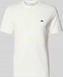 Lacoste Regular Fit T-Shirt aus reiner Baumwolle