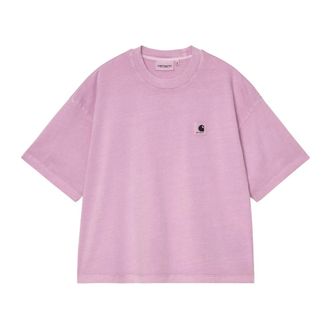 Carhartt Work in Progress Femme, Tops, Violet, Taille: 40 FR Nelson T-Shirt