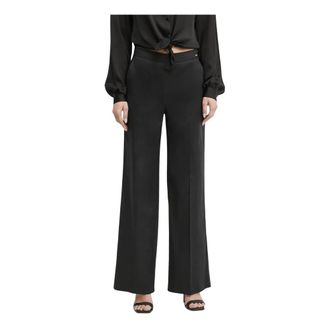Guess Isabeau Weite Hose - - Trousers - Damen - Schwarzk - S