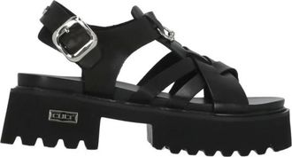 Cult Femme, Chaussures, Noir, Taille: 40 EU Cher 4535 Sandal