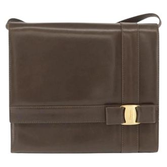 Ferragamo Pre-owned Schultertasche - - Pre-owned - Damen - Braun - ONE SIZE