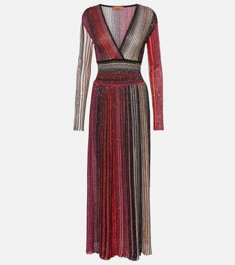 Missoni Robe midi Zigzag