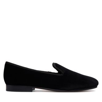 Polo Ralph Lauren Slipper Polo Ralph Lauren Paxton Velvet 811P07663001 Schwarz