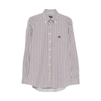 Etro Baumwollhemd - - Shirts - Herren - Mehrfarbig - XL