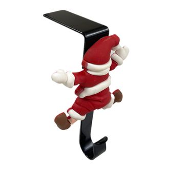 Generic Kaminsims Strumpfhalter - Ohne Bohren Kaminsims Girlande Haken - Haken für Weihnachtskränze,Für LED Lichterketten Kleine Laternen Feste Anlässe Famili