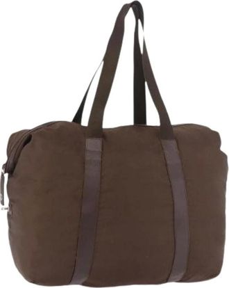 Prada Sac Boston Pre-owned - Femme - Pre-owned - Brun - Taille: ONE Size