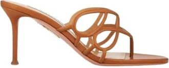 Aquazzura Femme, Chaussures, Jaune, Taille: 40 EU Infinito Sandal 75