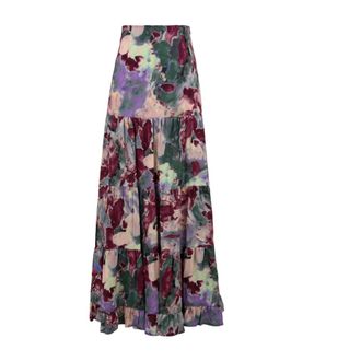 Mar De Margaritas Roter Carrie Rock - - Skirts - Damen - Rot - XS