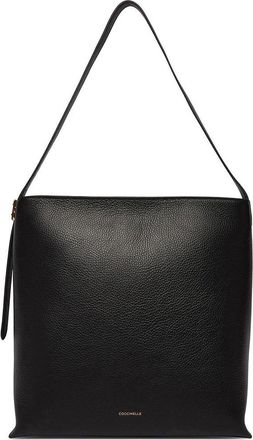 Coccinelle C-Me Lock Handtasche aus genarbtem Leder