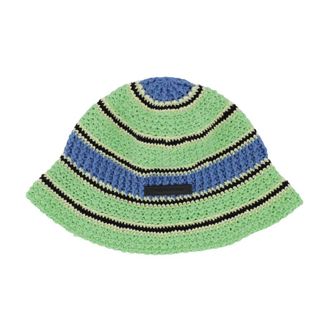 Stella McCartney Crochet Bucket Hat - - Accessories - Damen - Gr&uuml;n - 58 CM