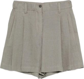 Brunello Cucinelli Femme, Shorts, Vert, Taille: 36 FR Short Shorts