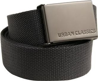 Urban Classics Canvas Belt Ceinture, Anthracite, 120 Mixte, Taille unique