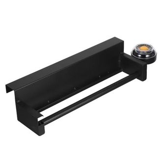 Cabilock Distributeur de Sacs Mural avec Support Robuste Organisateur pour Sacs de Courses Int&eacute;gr&eacute; avec Dispositif Mains Humides pour Supermarch&eacute;s et Cuisines 